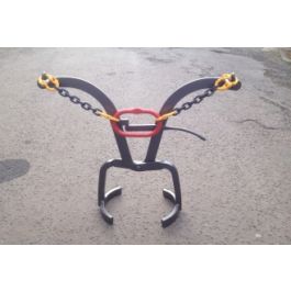 Vaughans|CRUCIBLE CHAINLIFT TONGS|Heavy-duty tongs for safe crucible ...